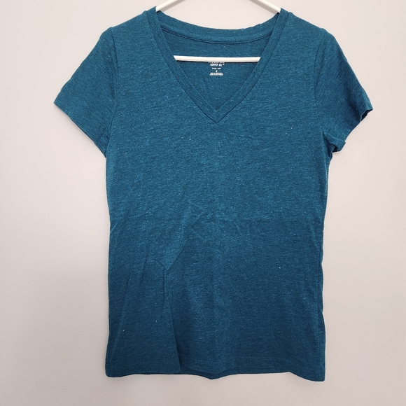 Mossimo Supply Co. | Tops | 3 For 5 Mossimo Supply Co Teal V Neck ...